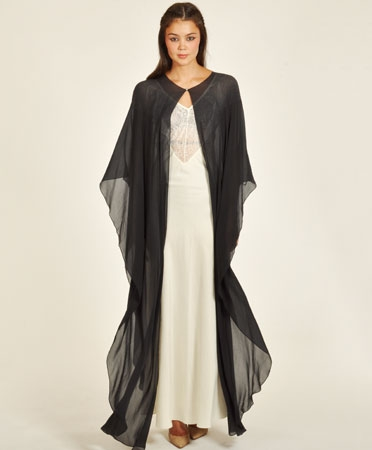 www.reneeruin.com: AWAVEAWAKE // Shadow Black Long Cape