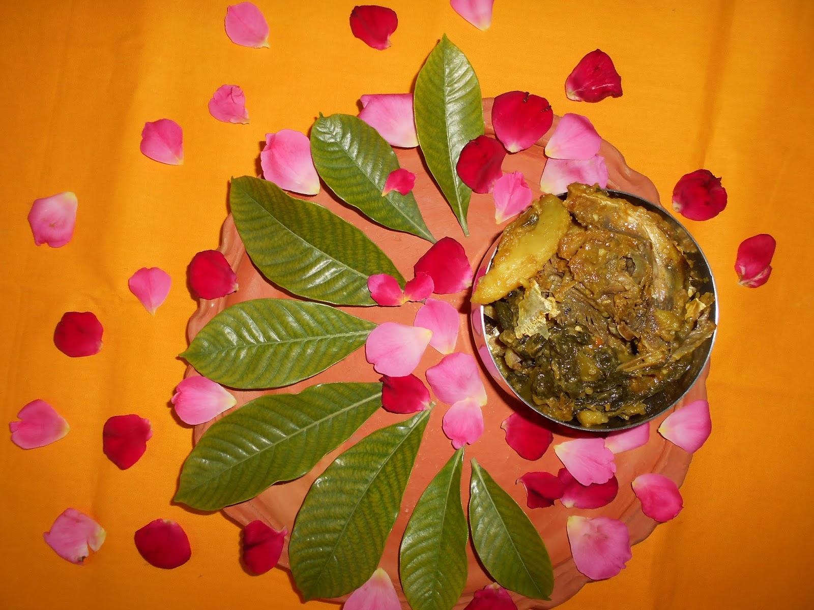 Paramita's Kitchen: Ilish Macher Matha Diye Pui Saager Chanchra Tarkari ...