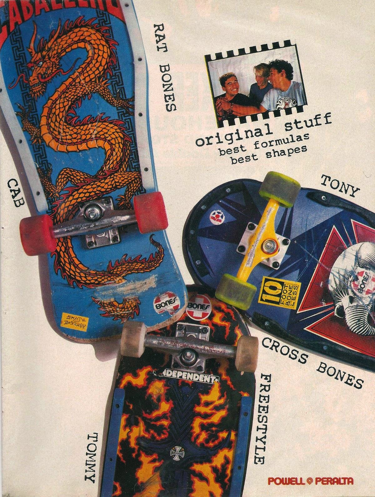 Nostalgia on Wheels: 1980's Skateboard Deck Ads