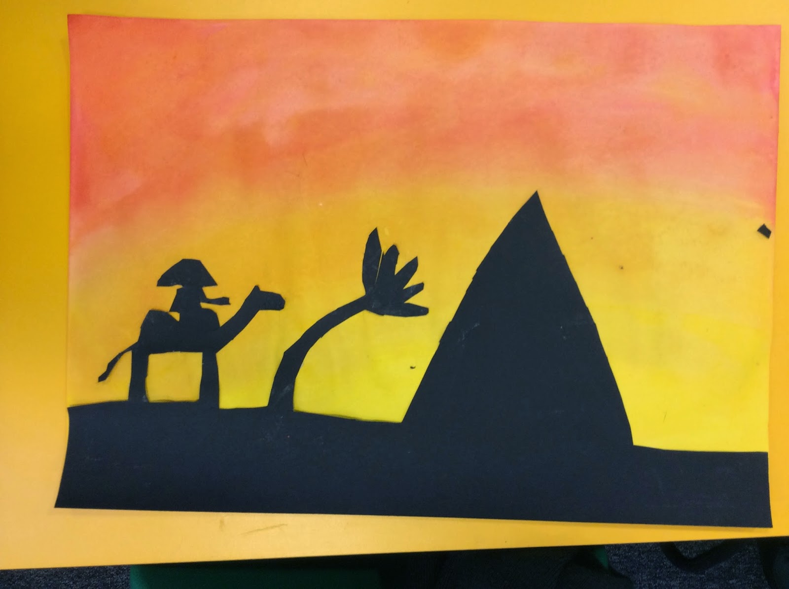 St. Clare's Class Blog: Beautiful Egyptian Silhouettes