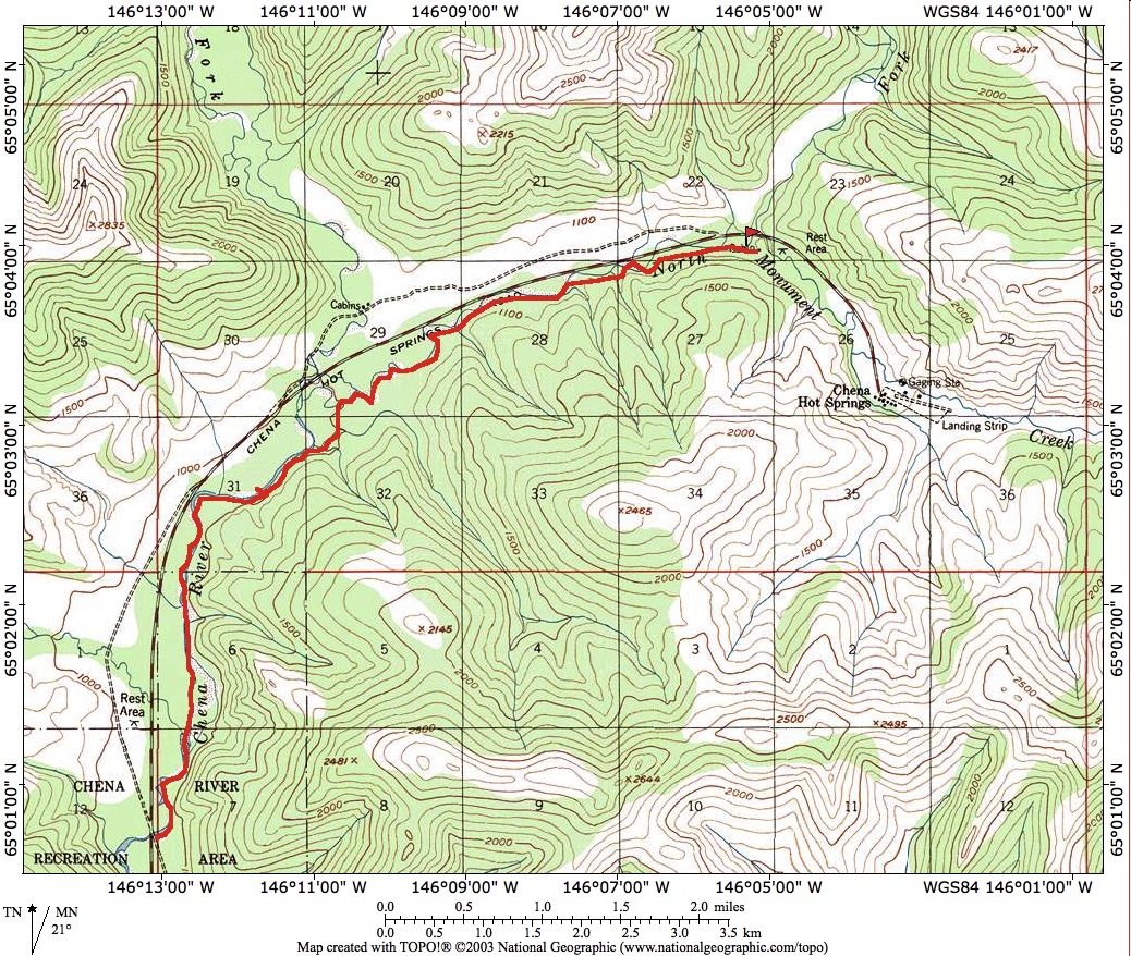 alaskatracks: Upper upper Chena River