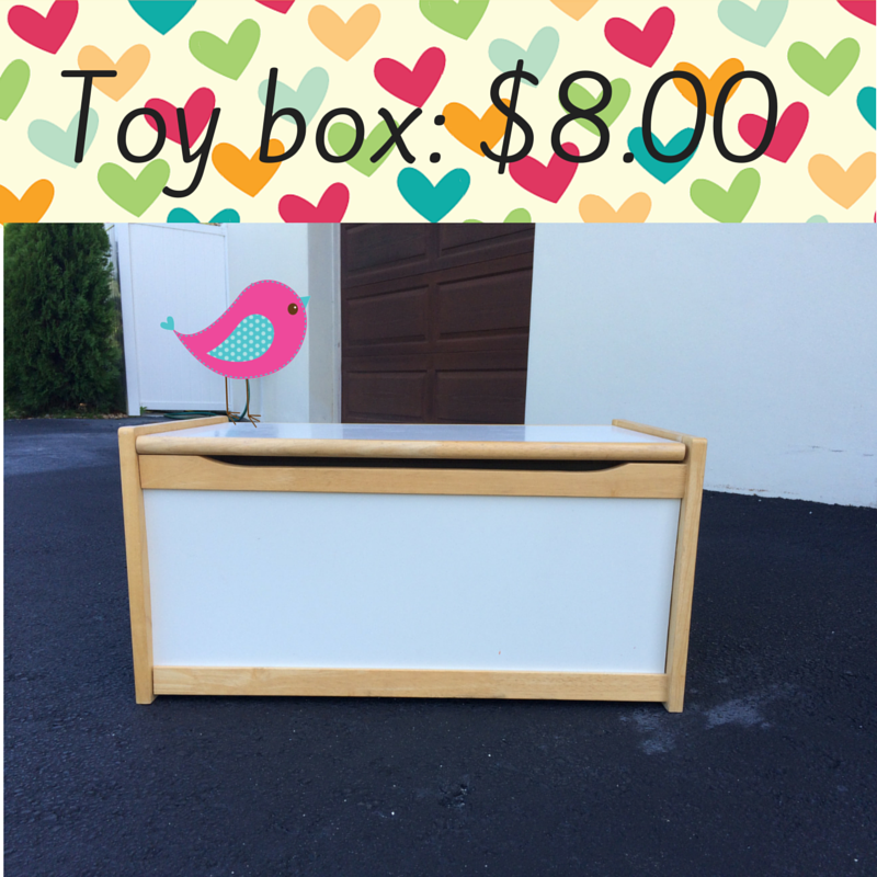 Goodwill Find: Toy Box for $8.00 | Teaching Under The Sun