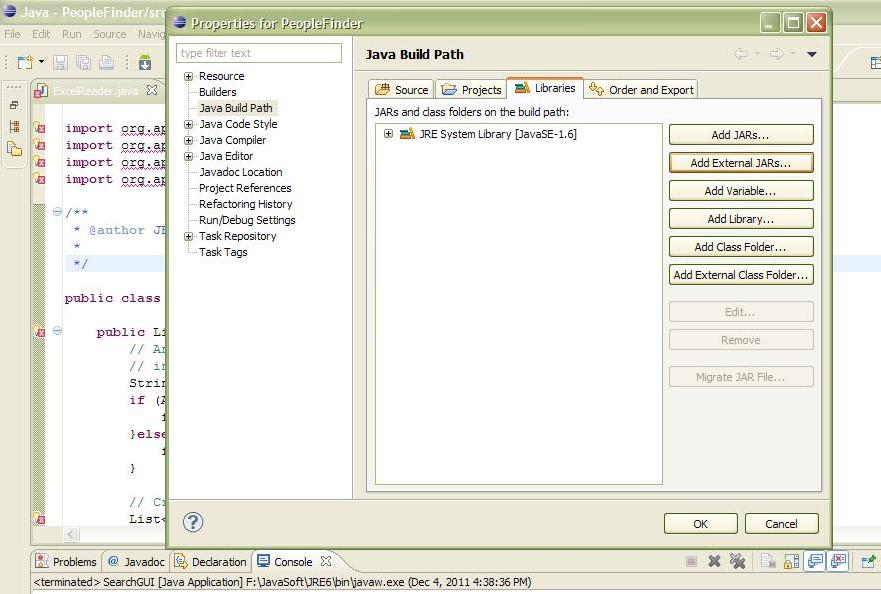 Apache POI - "import org.apache cannot be resolved" - error in Eclipse ...