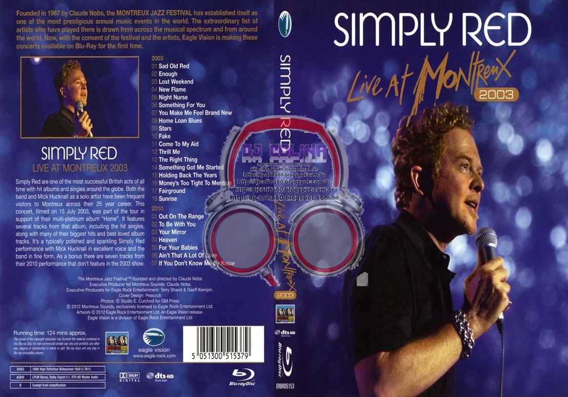Simply Red Live Montreux - ANOS 80 A FESTA