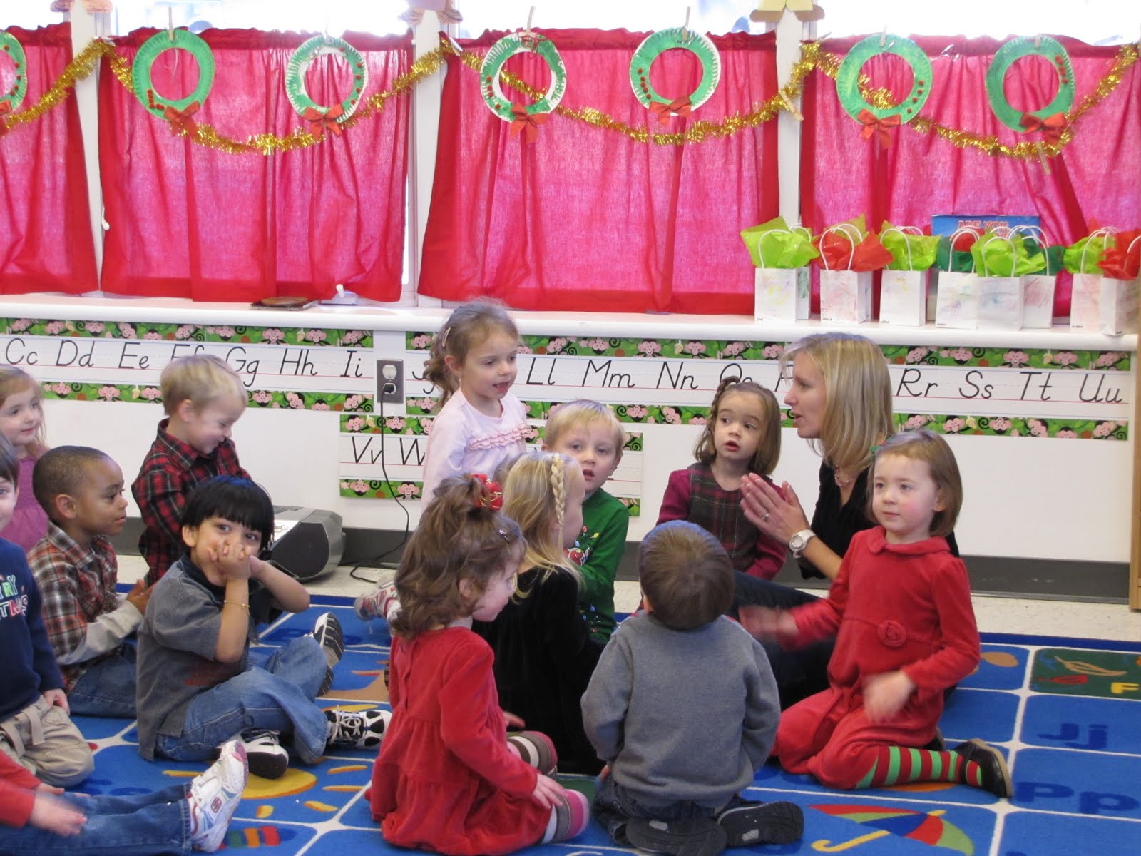 The Gregor Family: Jack's Preschool Christmas Party- December 20, 2010