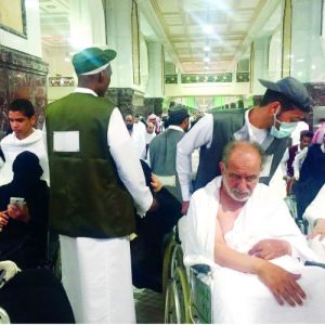 Wheelchair pushers fleecing pilgrims in Grand Mosque - Hajj Reporters