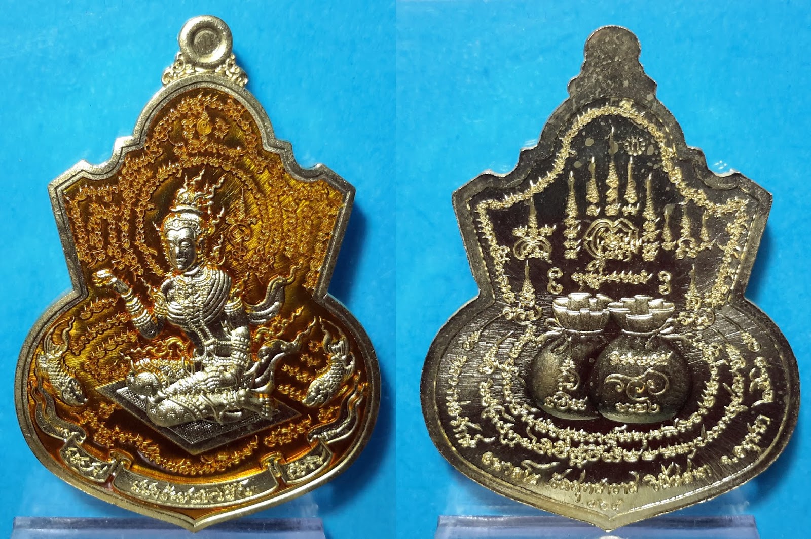 CHAI AMULET 1st Batch Nang Kwak Jinda Manee Nue Thong Rakang Long Ya CHAI AMULET 1st Batch Nang Kwak Jinda Manee Nue Thong Rakang Long Ya