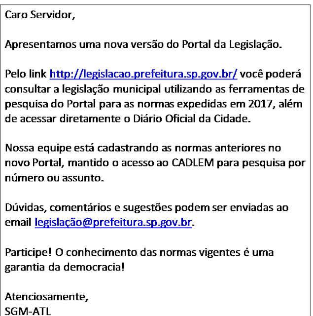 Saúde Vila Maria/Guilherme: Portal da Legislação Saúde Vila Maria/Guilherme: Portal da Legislação