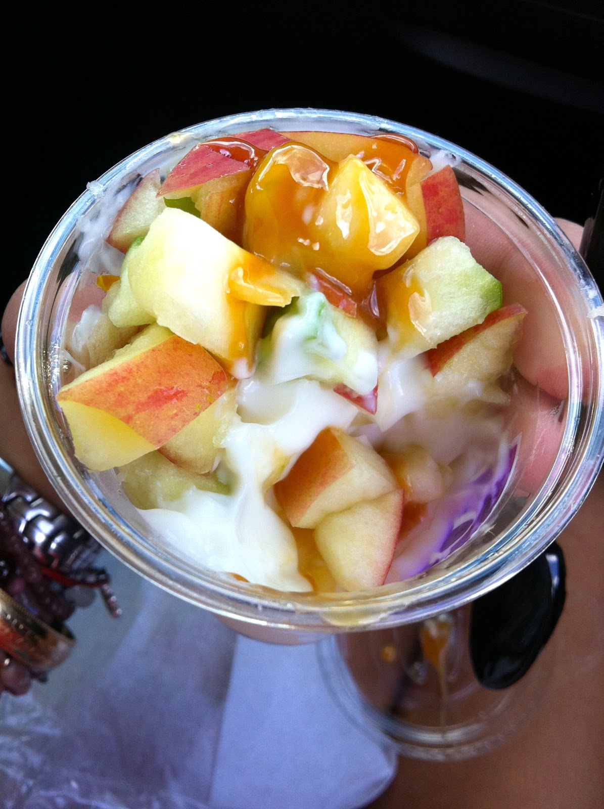 The Fashionably-Forward Foodie: McDonald's Caramel Apple Parfait