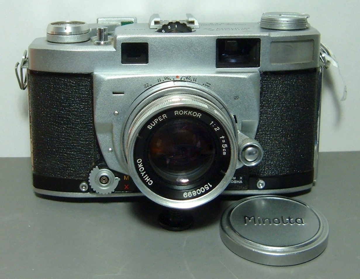 Grandpa Hank Kellner's Vintage Rangefinder Cameras: The Minolta Super A