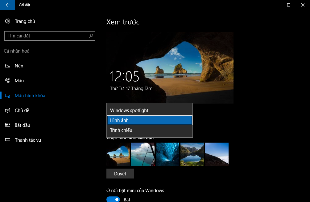 Windows Spotlight là gì? Phải làm thế nào khi Windows Spotlight không ...