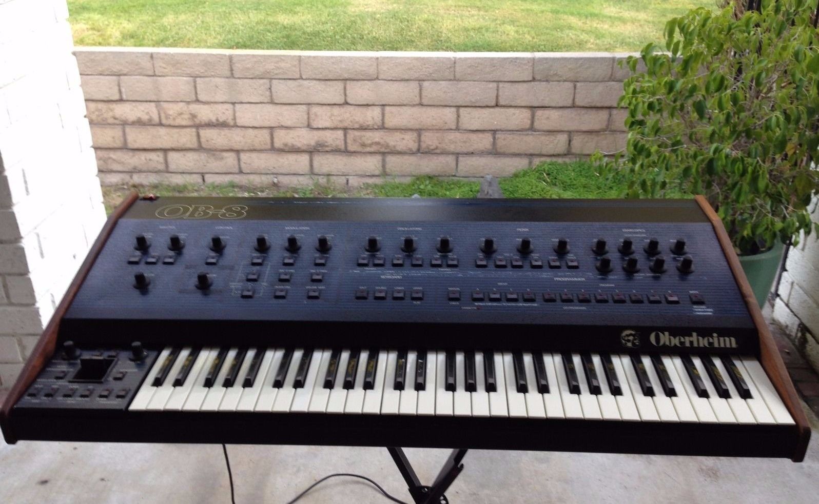 MATRIXSYNTH: Vintage Oberheim OB-8 Keyboard Synthesizer