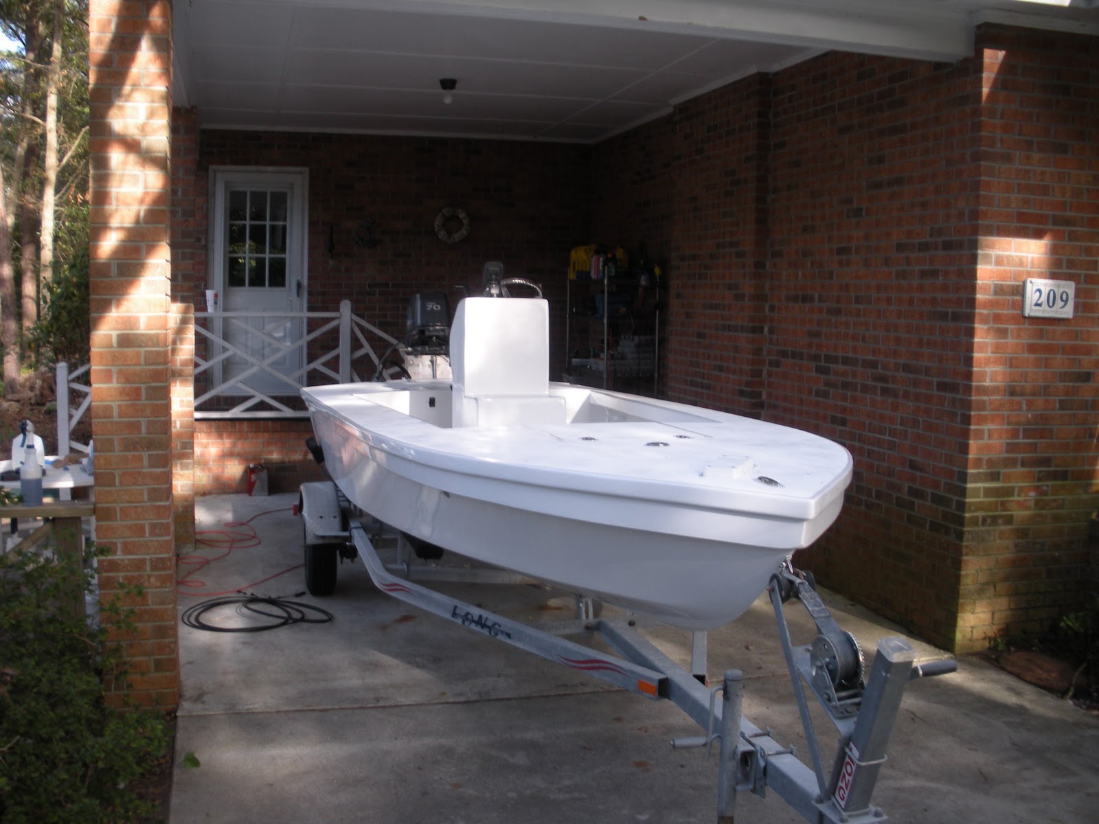 Custom Flats Boat Build