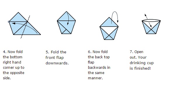 Origami Drinking Cup