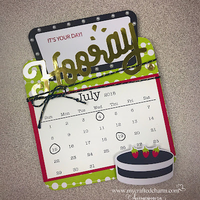 Crafted Charm Designs: July Calendar + Free Printable