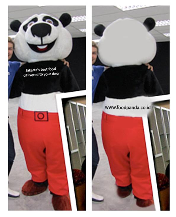 Gambar Maskot Badut Kostum Panda Jakarta Best Food