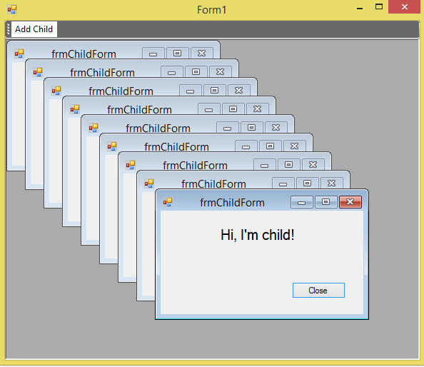Multiple Document Interface Applications