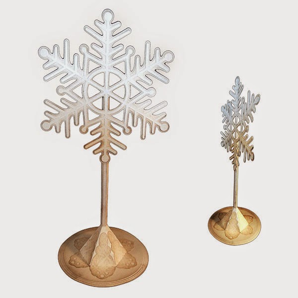 Needles 'n' Knowledge: Large Snowflake on Stand Assembly Guide