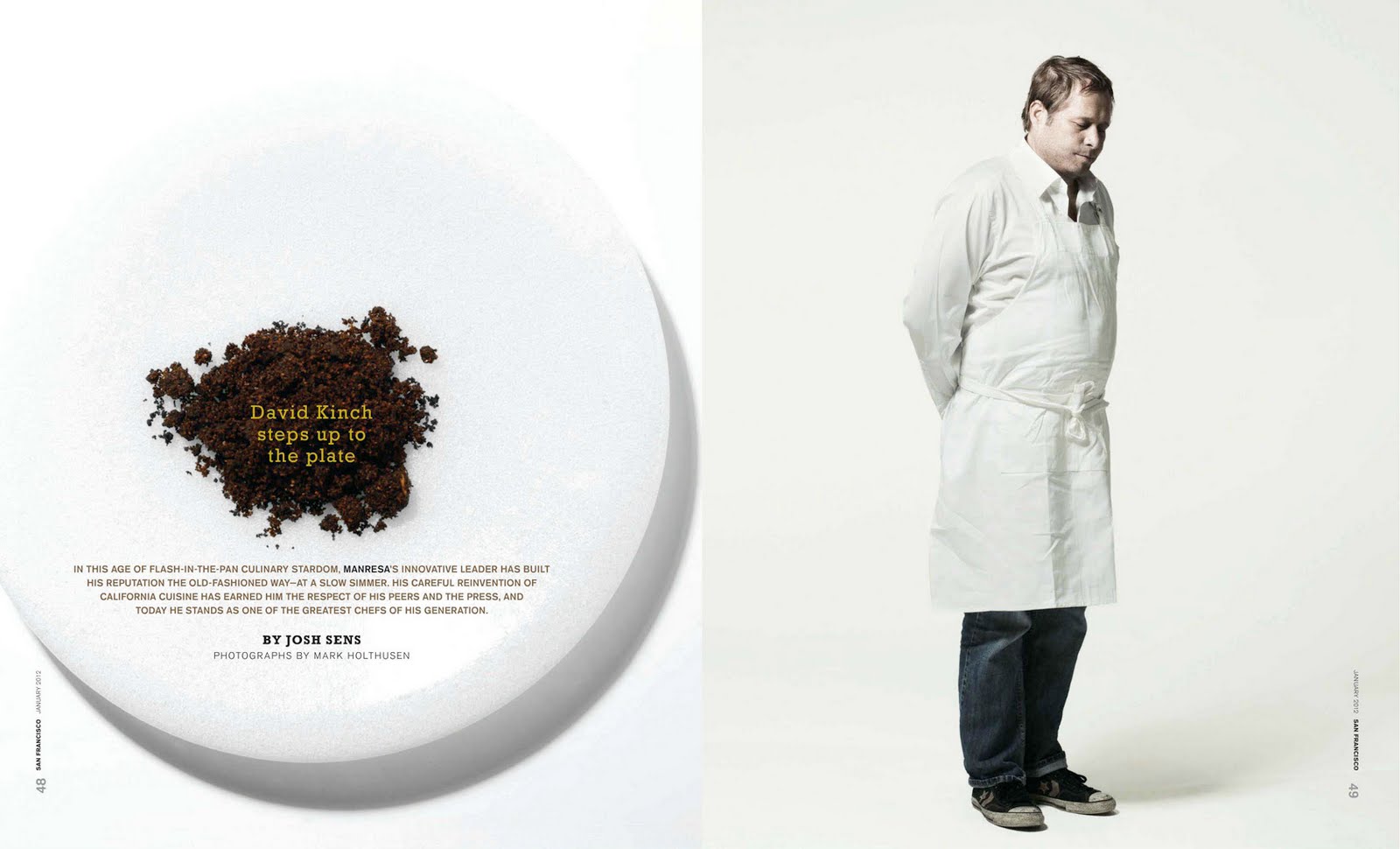 Manresa: David Kinch Steps Up to the Plate