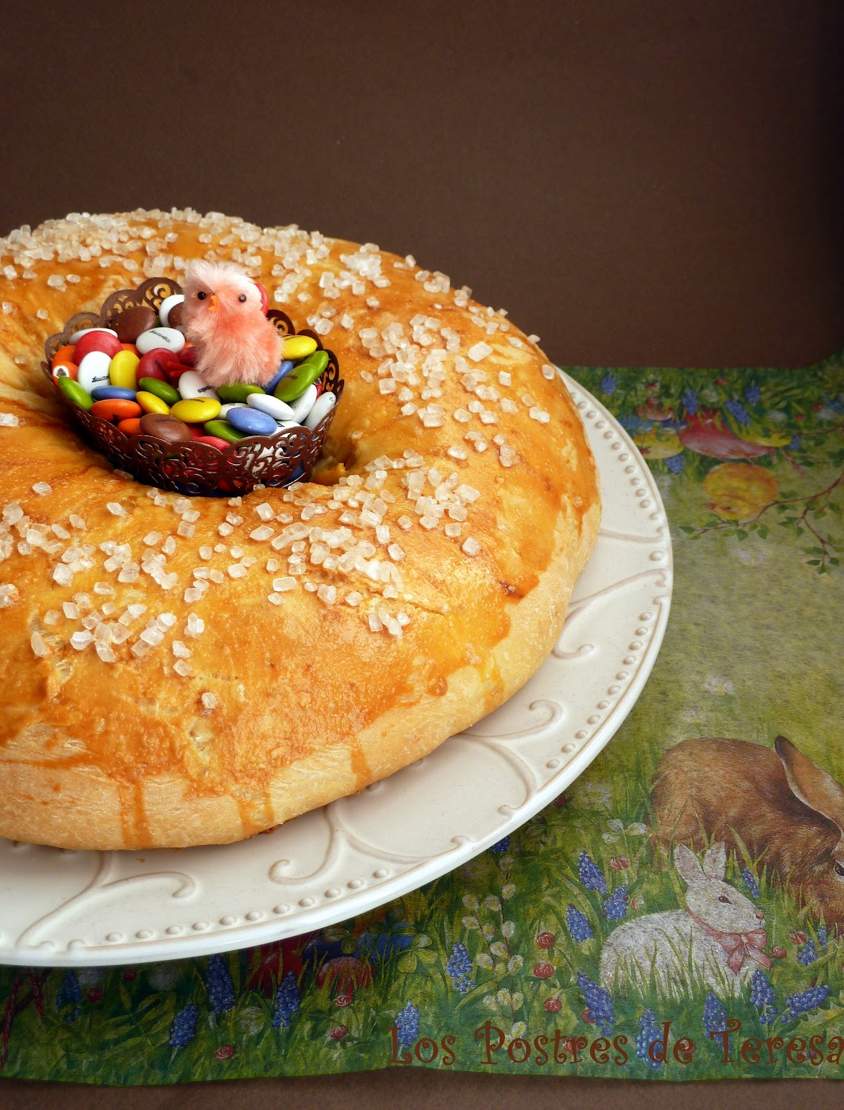 Los Postres de Teresa: Desayuno de fin de semana: Rosca de Pascua