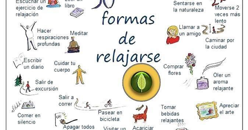 LA BOTICA DEL ORIENTADOR: 50 FORMAS DE RELAJARSE