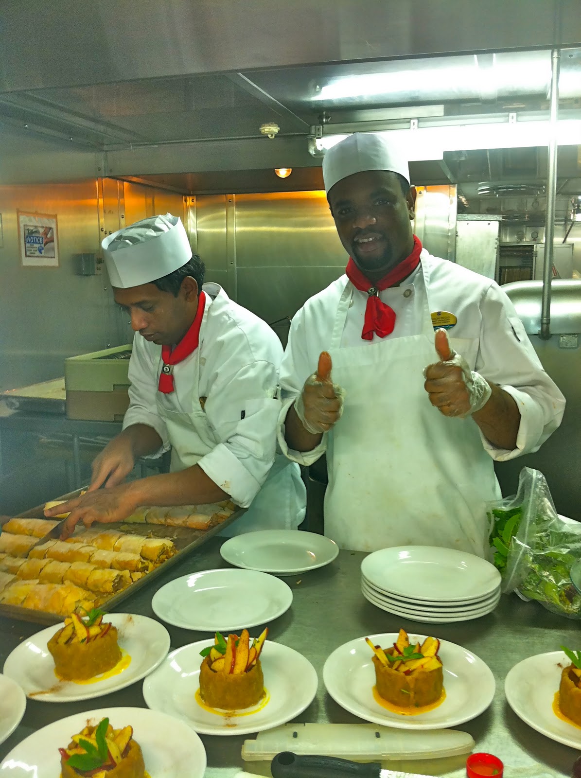 Purse & Pulse: Food: The Traveling Chef on Royal Caribbean Cruise