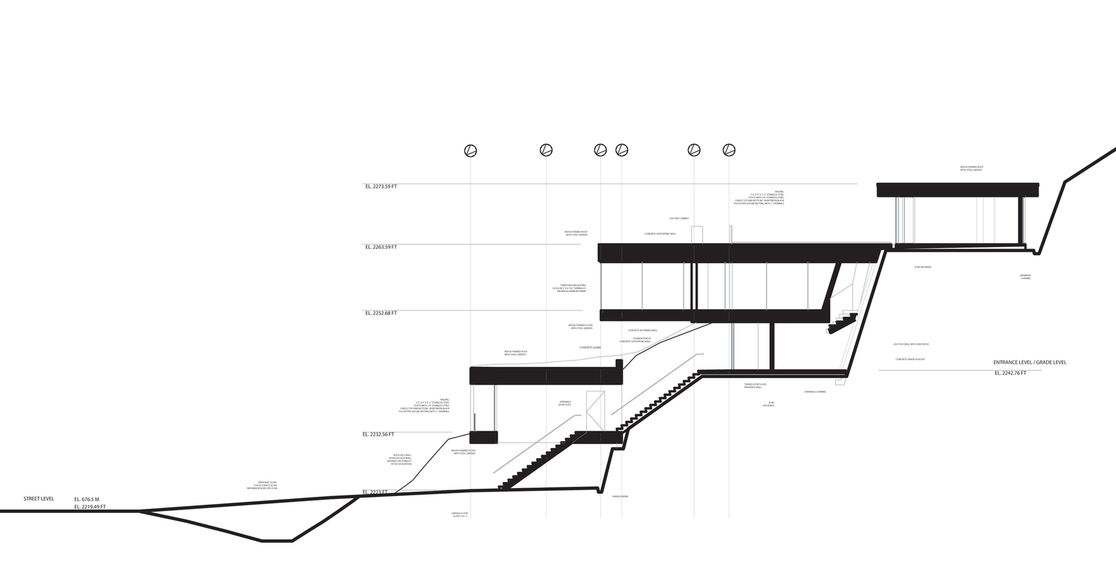 Steep Slope House Design, Canada: Most Beautiful Houses in the World