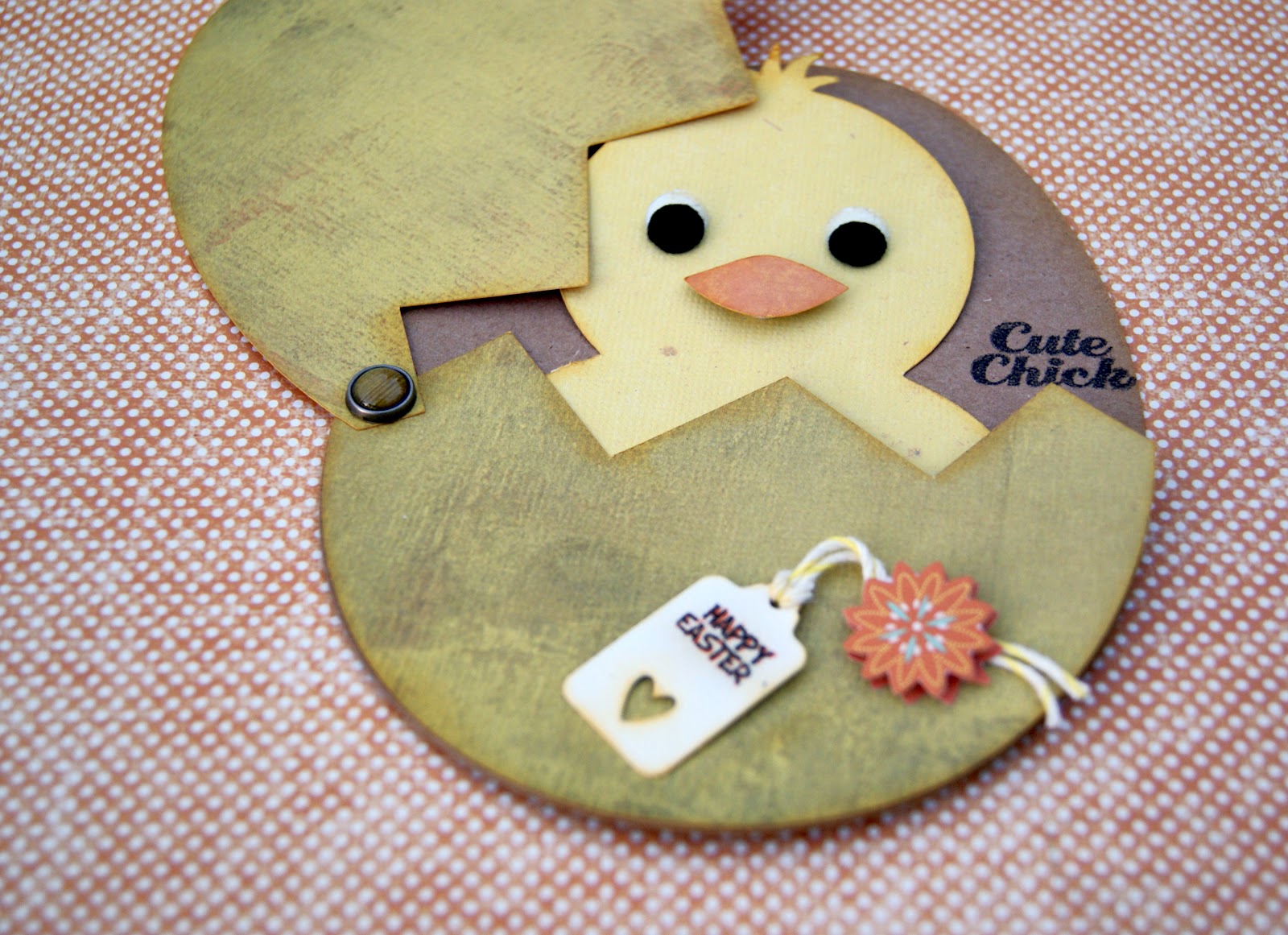 WWW.HappyNScrappin.com: Cute Chick Card | SEI and others