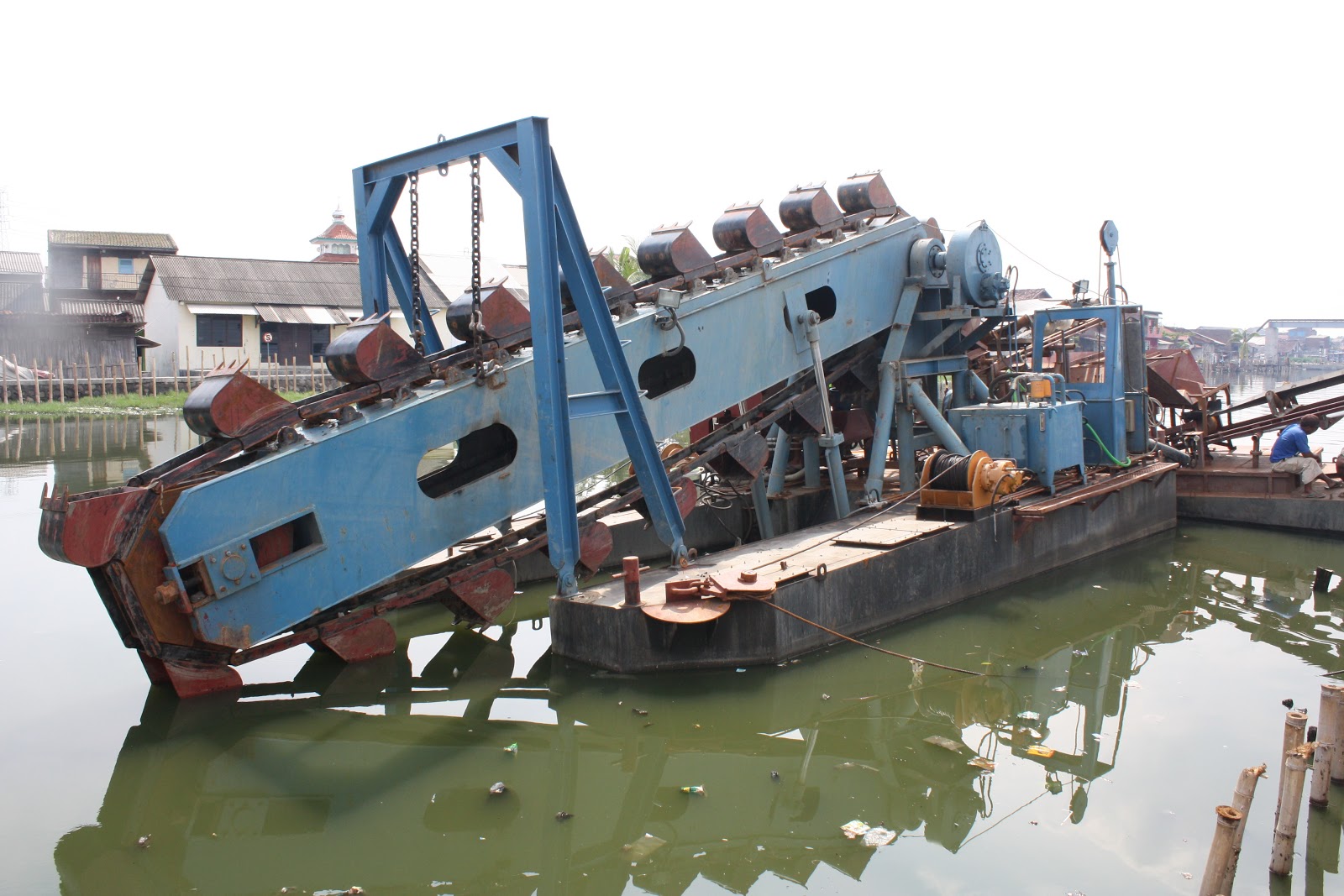HAMSON DREDGE kapal keruk cutter suction DREDGE manufacturer pengerukan ...