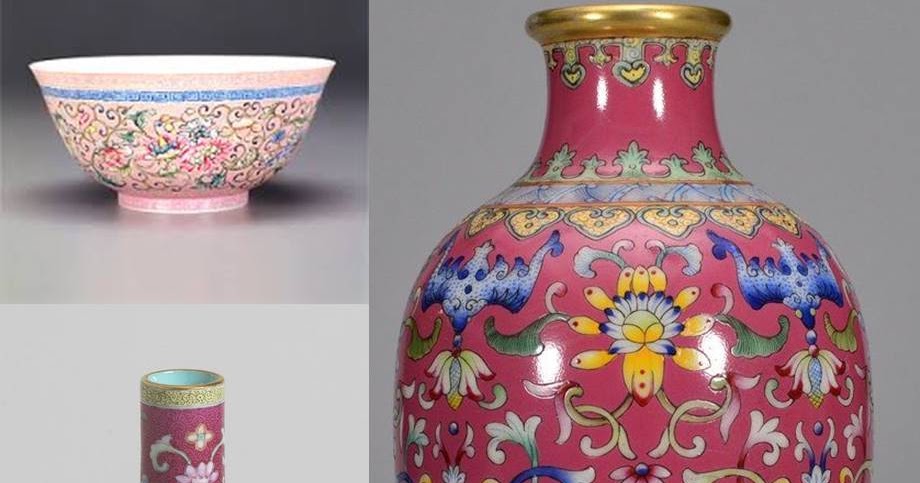 Beadiste: Puzzling Evidence - Pink Enamel in Chinese Cloisonne