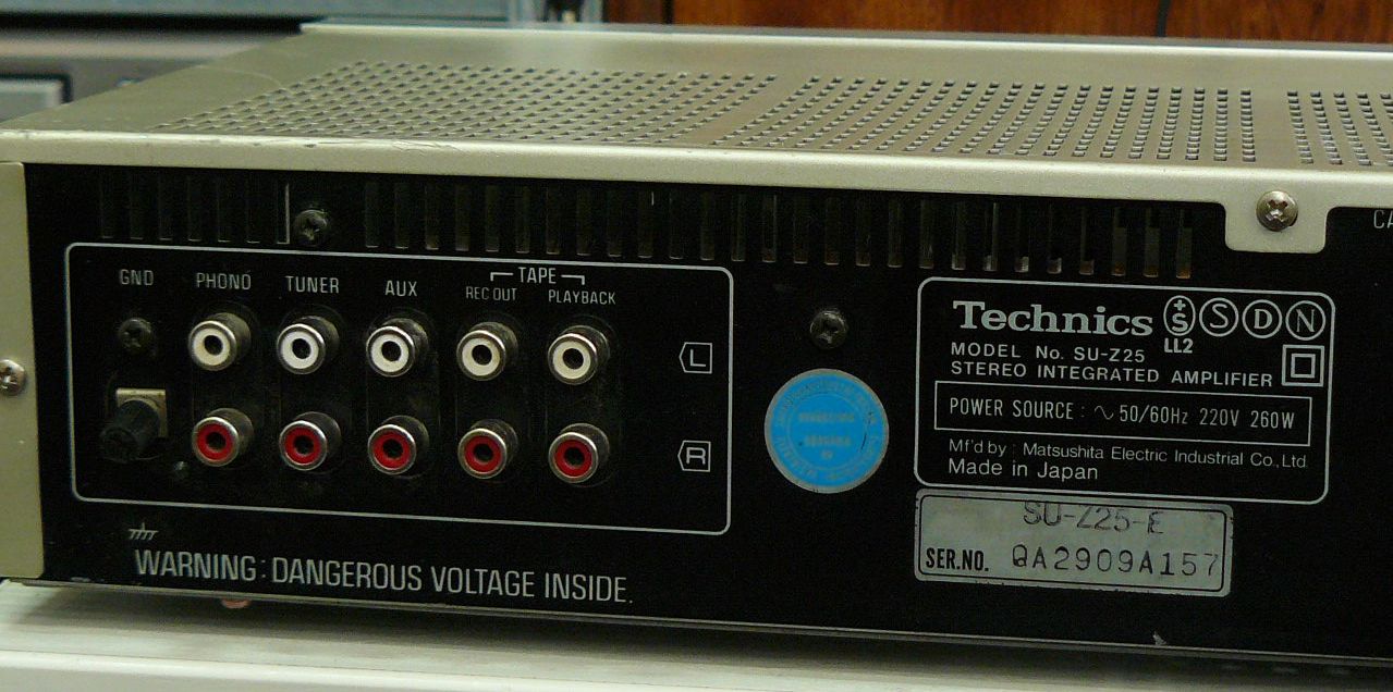 Technics SU-Z25 - Integrated Amplifier | AudioBaza