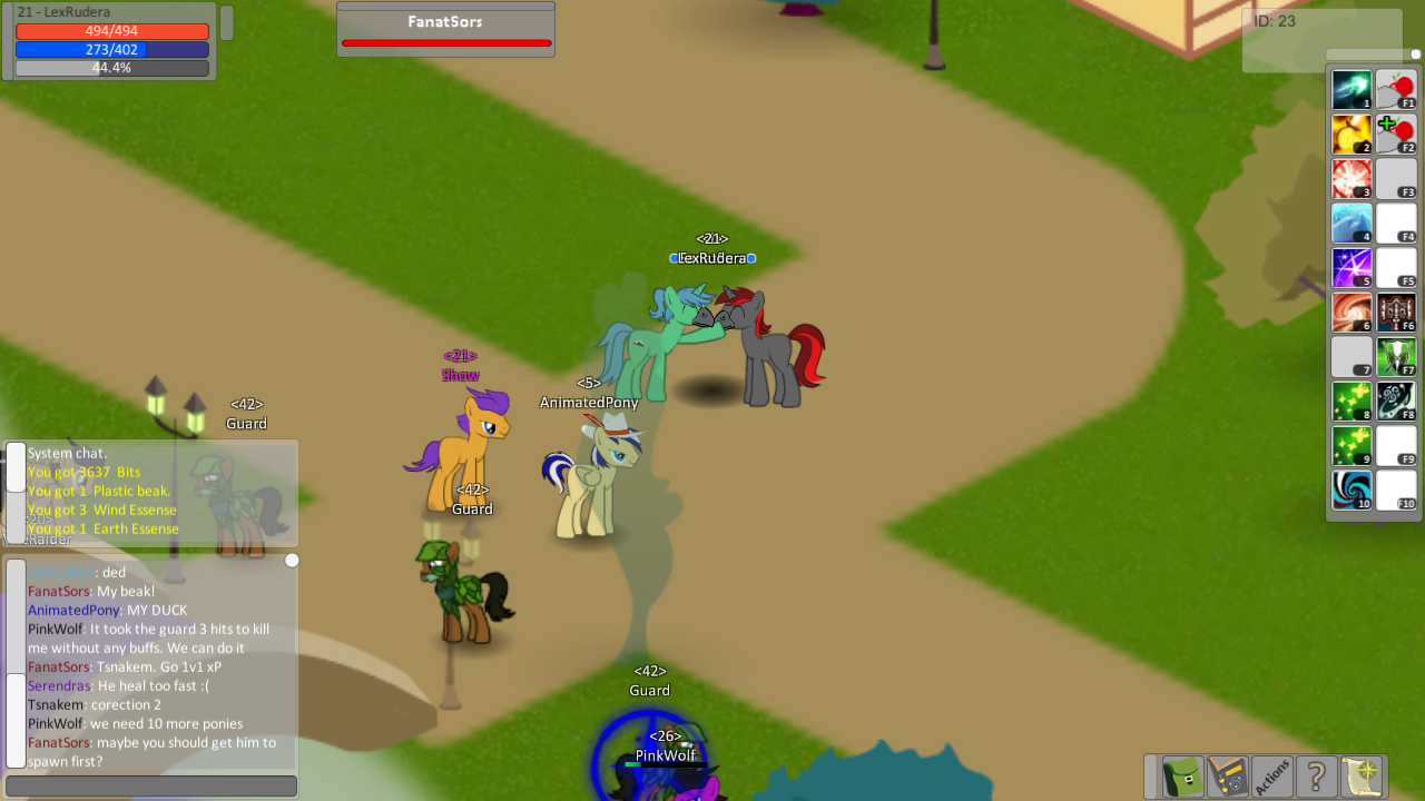 Equestria Gaming: The Pony Room MMO - First impressions