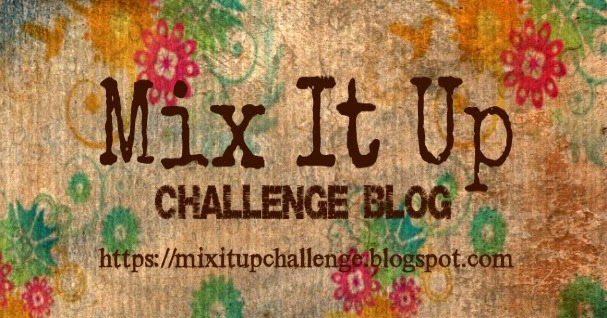Loose Stitches and Unraveled Threads: MIX IT UP CHALLENGE #7 STENCILING