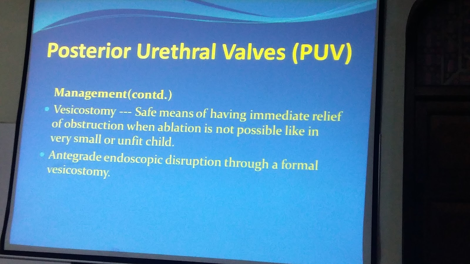 Lecture Slides : Paeds Surgery ; Vesicoureteral Reflux(VUR) And ...