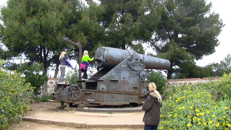 Winter and Spring In Thuir: Barcelona - Montjuïc Castle and Gardens