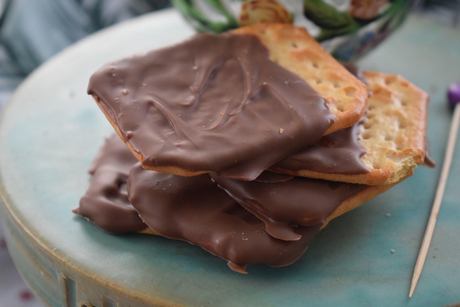 Smaskelismaskens: Chokladdoppade salta kex