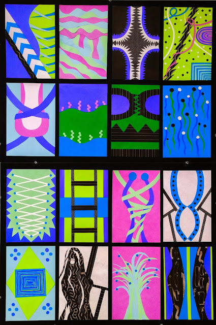 2AD, Matisse Cut Paper Collage