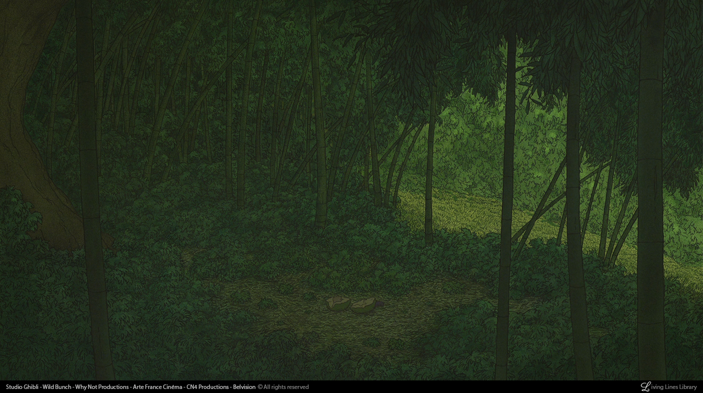 Living Lines Library: The Red Turtle (2016) - Backgrounds