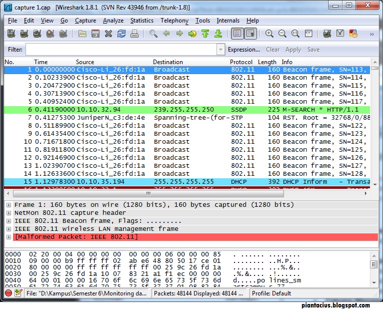Piantacius: Mengenal Microsoft Network Monitor 3.4