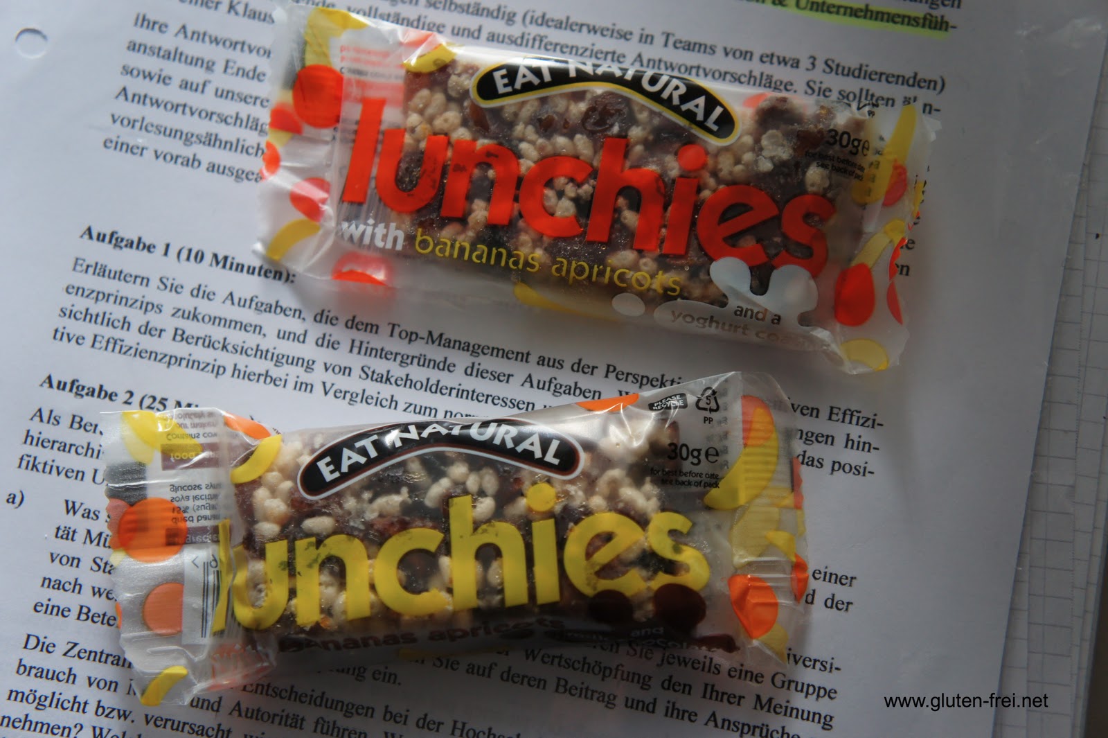 EAT NATURAL Lunchies ♥ Ein glutenfreier Blog