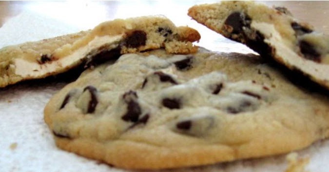 Cream Cheese Stuffed Chocolate Chip Cookies | Fresh from the...