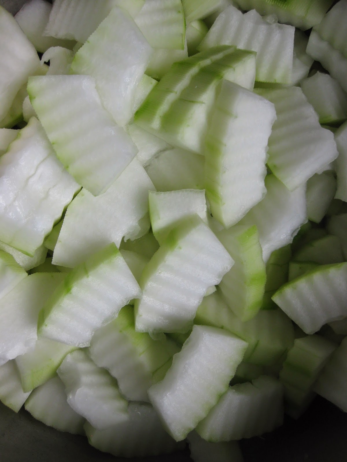 Kusina Diary: Sweetened Wintermelon or Kundol