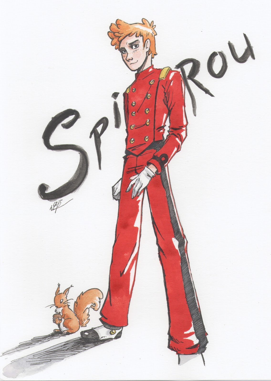 Little J Art: Spirou
