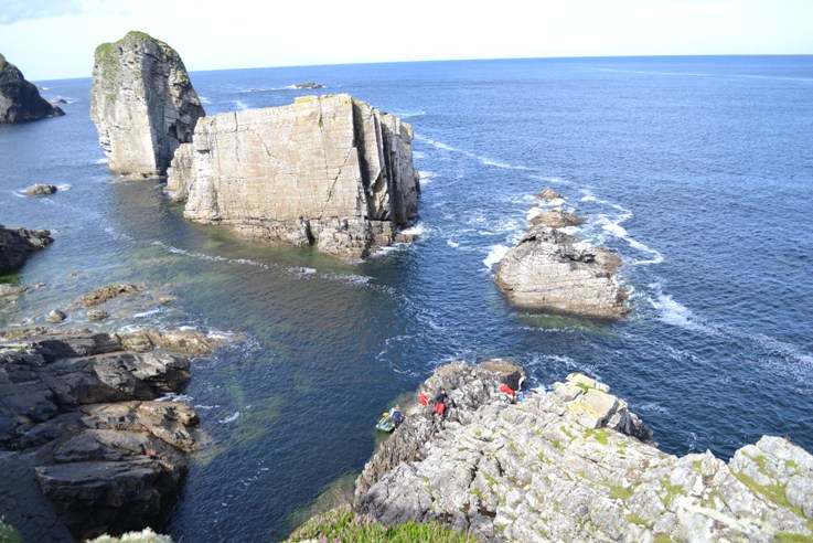 Donegal Rock Climbing. Unique Ascent: The Mick Fowler seal of approval ...