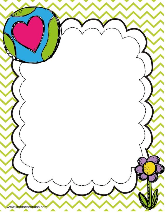 Fichas de Primaria: Marcos infantiles