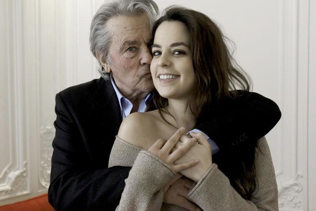 STAR PEOPLE CROWN: ALAIN DELON ,ANTHONY DELON WITH HER HIDDEN DAUGHTER ...
