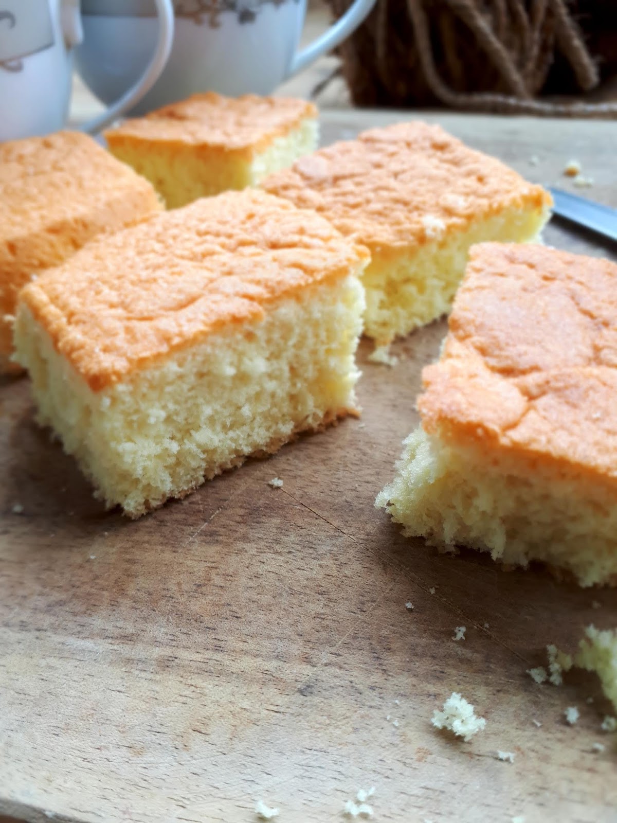 Foodie Delights Bangalore - Life n Spice: Fat Free Sponge Cake