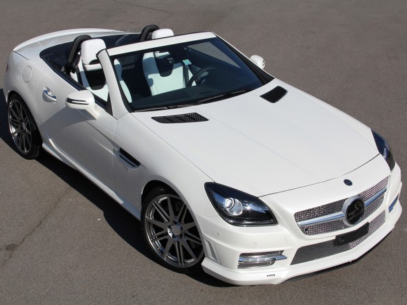2012 Carlsson Mercedes-Benz SLK White COLOR | Car Preview | by 3mbil Cars