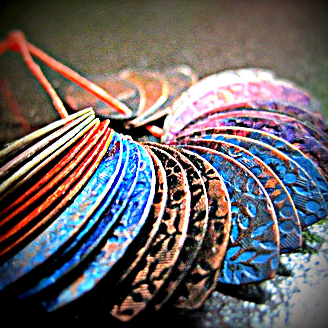 Love My Art Jewelry: coloring metal, cont'd