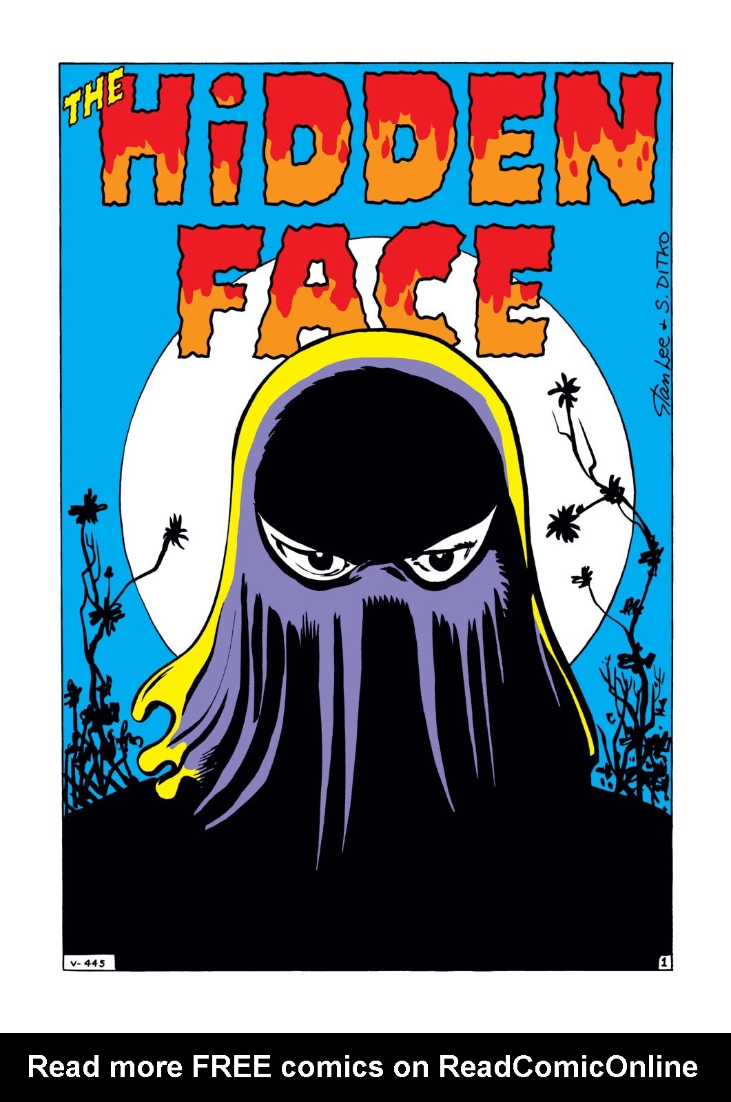 STEVE DITKO STUFF: Hidden Face (TALES OF SUSPENSE #25)